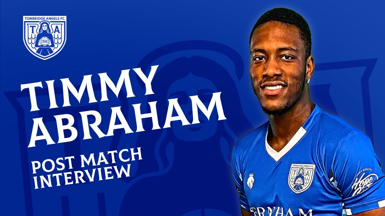 Post Match Interview | Timmy Abraham | Tonbridge Angels 2 St Albans 0 ...