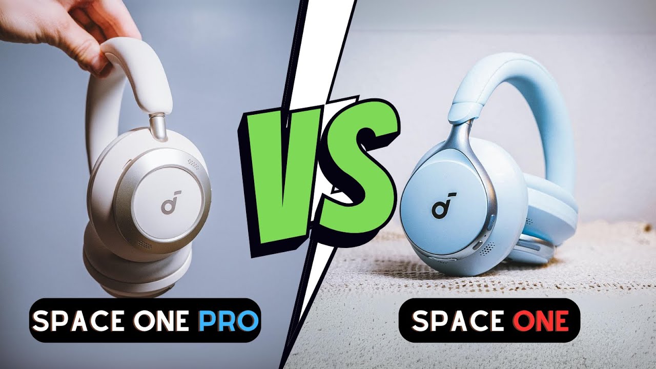 Todas las DIFERENCIAS! 👀 SoundCore Space One Pro vs SoundCore Space One ...