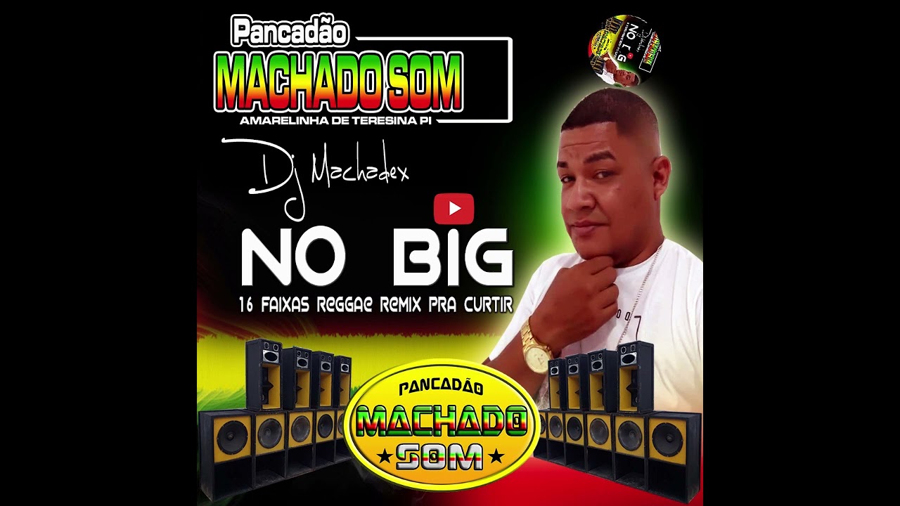 SELEÇÃO REGGAE NO BIG PRA CURTIR DO PANCADÃO MACHADO SOM - YouTube