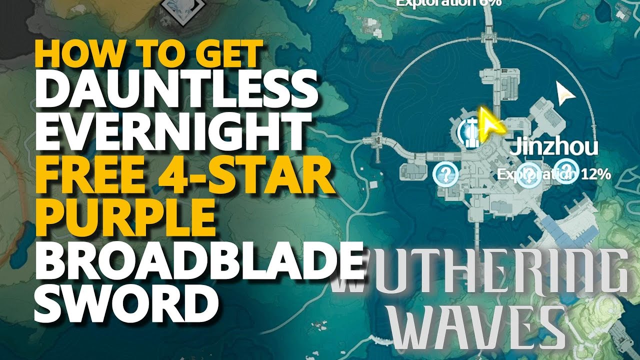 How to get Dauntless Evernight Free 4-star Purple Broadblade Sword ...
