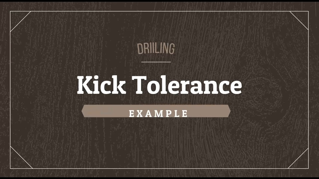 6- Kick Tolerance Example - YouTube
