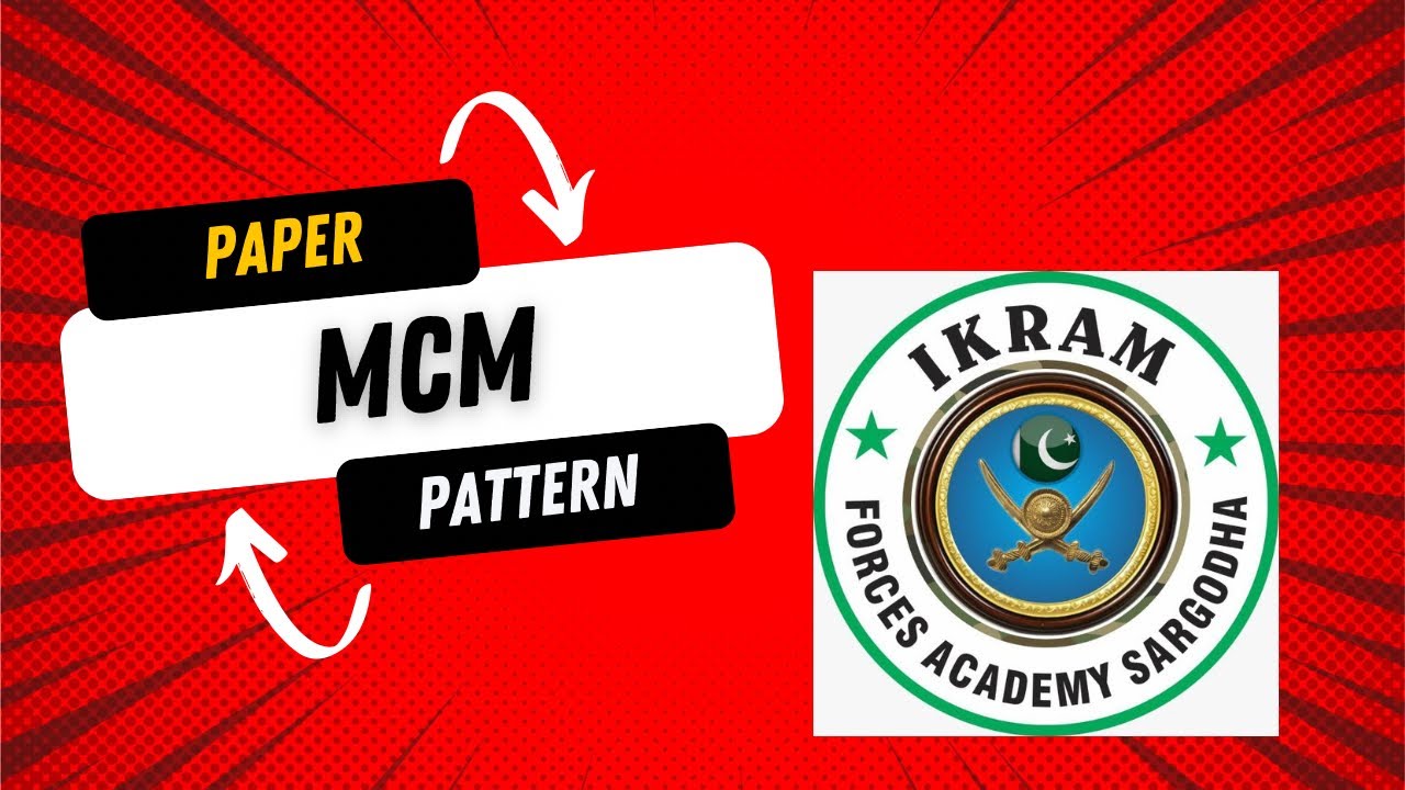 15-10-2025 mcm paper pattern |military college Murree| - YouTube