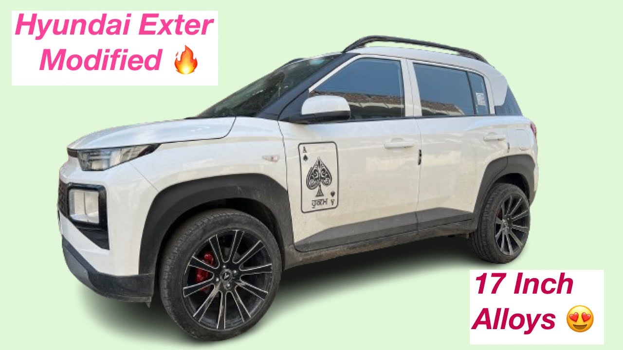 Hyundai Exter 2024 | Hyundai Exter Base Model Modified | Hyundai Exter ...