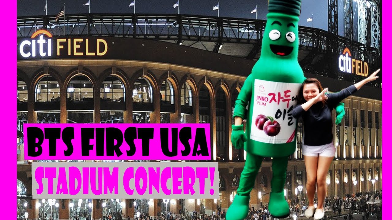 BTS First Love Yourself STadium concert at Citi Field - YouTube
