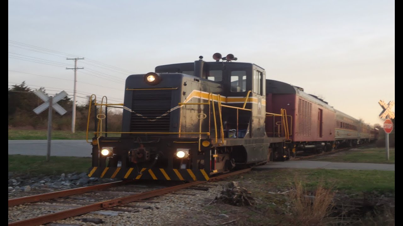Sunset on the Rails, The Newport Dinner Train - YouTube