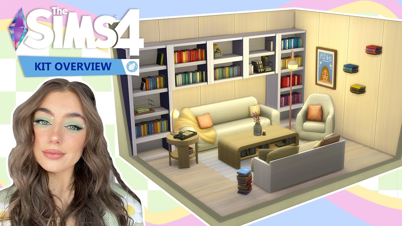 Is The Book Nook Kit Worth It? │ Kit Overview │ Sims 4 │ Honest Review ...