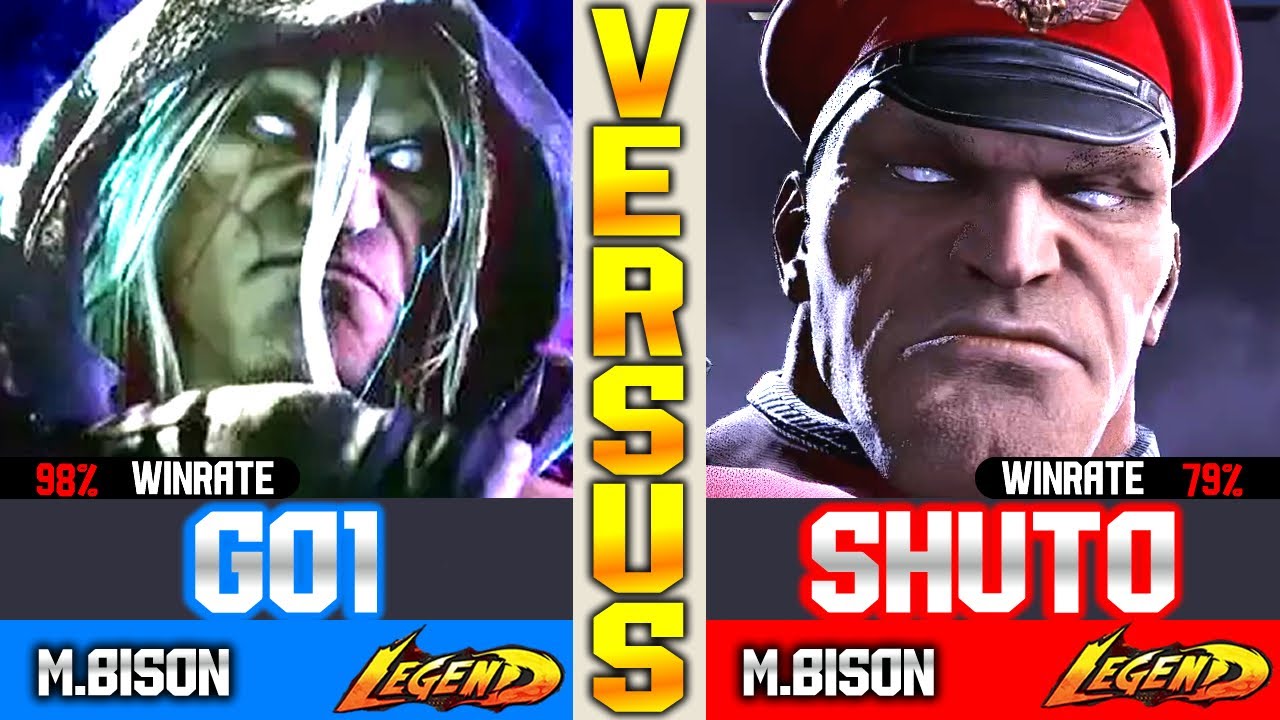 SF6 M.Bison (Shuto Vs GO1) M.Bison + Rankeds High Level - YouTube