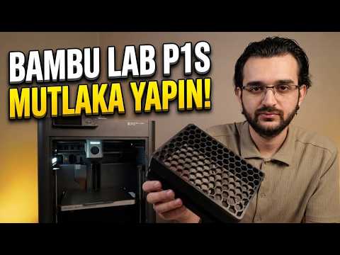 Bambu Lab P1S İçin Yaptığım En İyi Modlar!