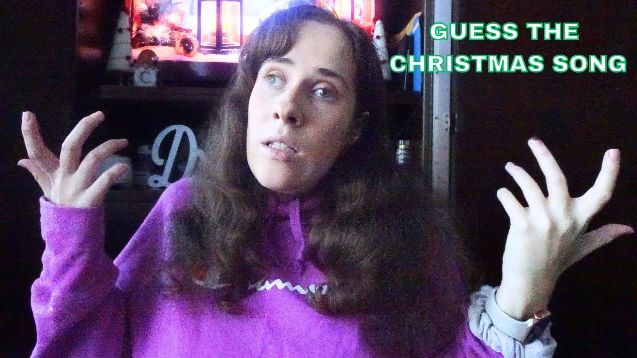 GUESS THE CHRISTMAS SONG CHALLENGE HARD *VLOGMAS DAY 20 - YouTube