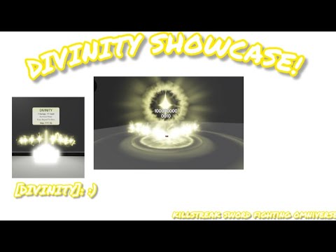 DIVINITY sword showcase(0-777b) - killstreak sword fighting Omniverse ...