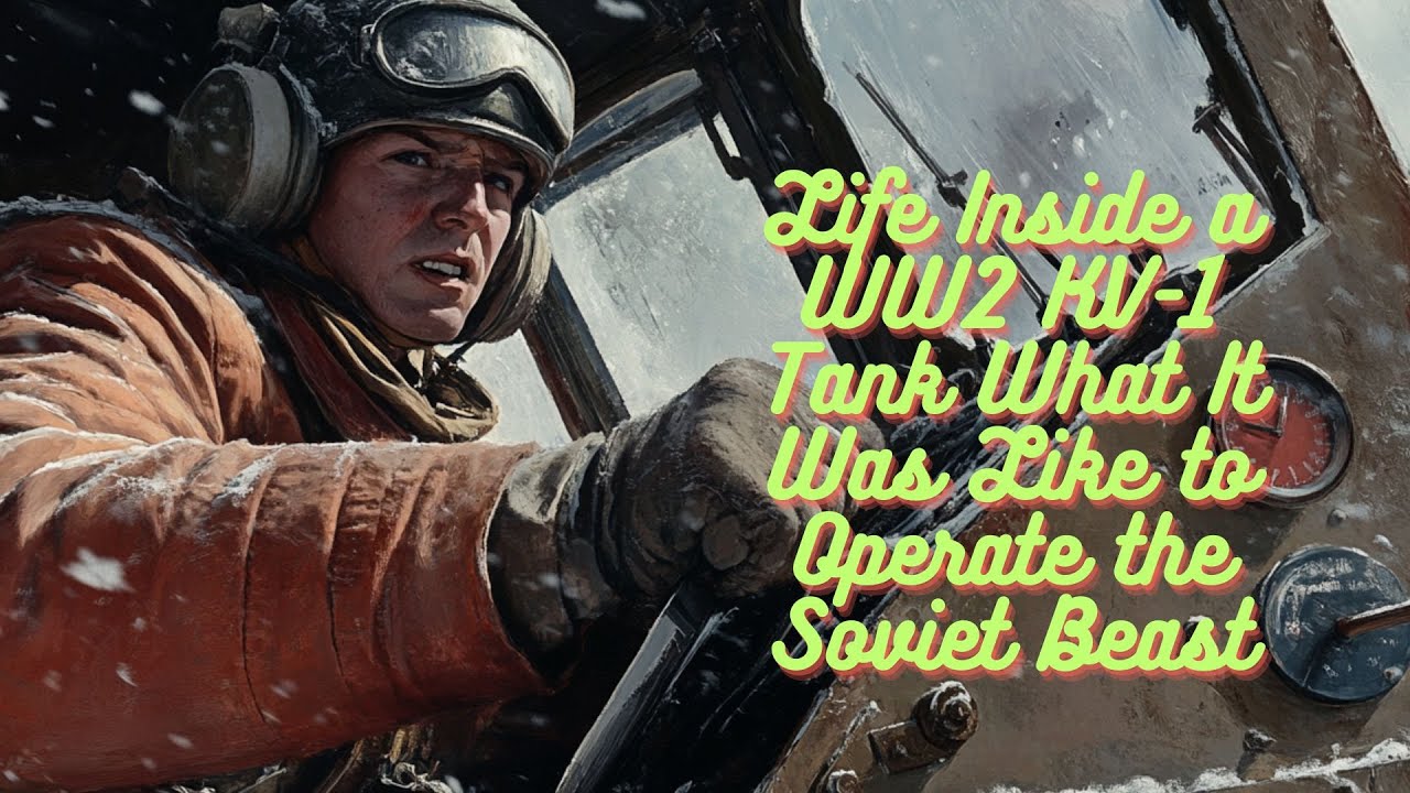Life Inside a WW2 KV 1 Tank What It Was Like to Operate the Soviet ...