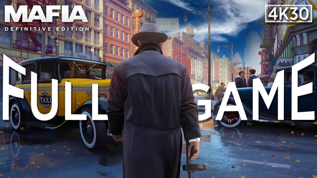 Mafia 1 Definitive Edition Gameplay Walkthrough Part 1 FULL GAME PS5 ...