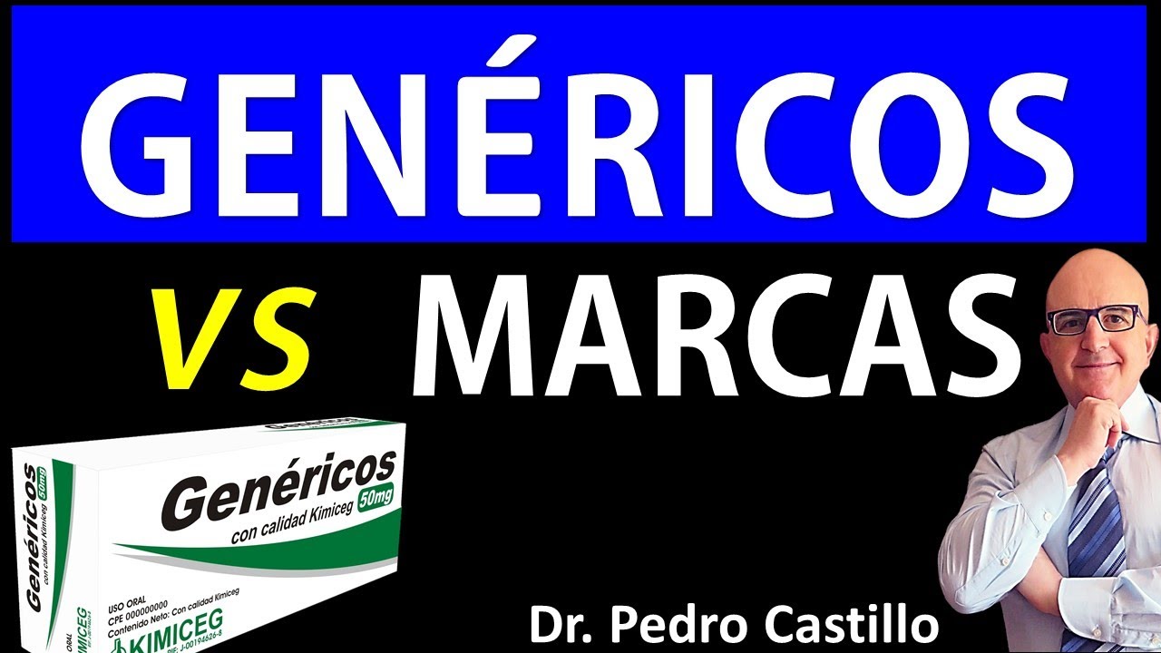 💊¿Un MEDICAMENTO GENÉRICO es tan bueno como DE PATENTE (con MARCA ...