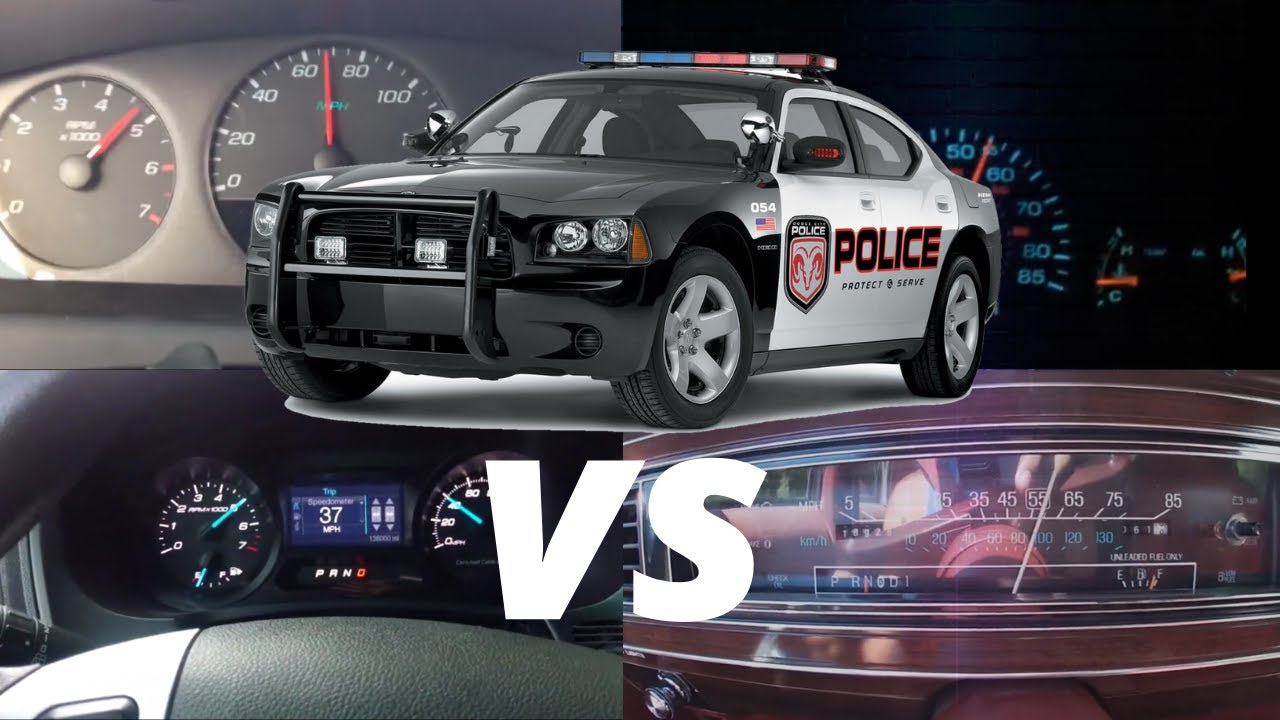 American POLICE CARS -- Acceleration battle 🚓 - YouTube