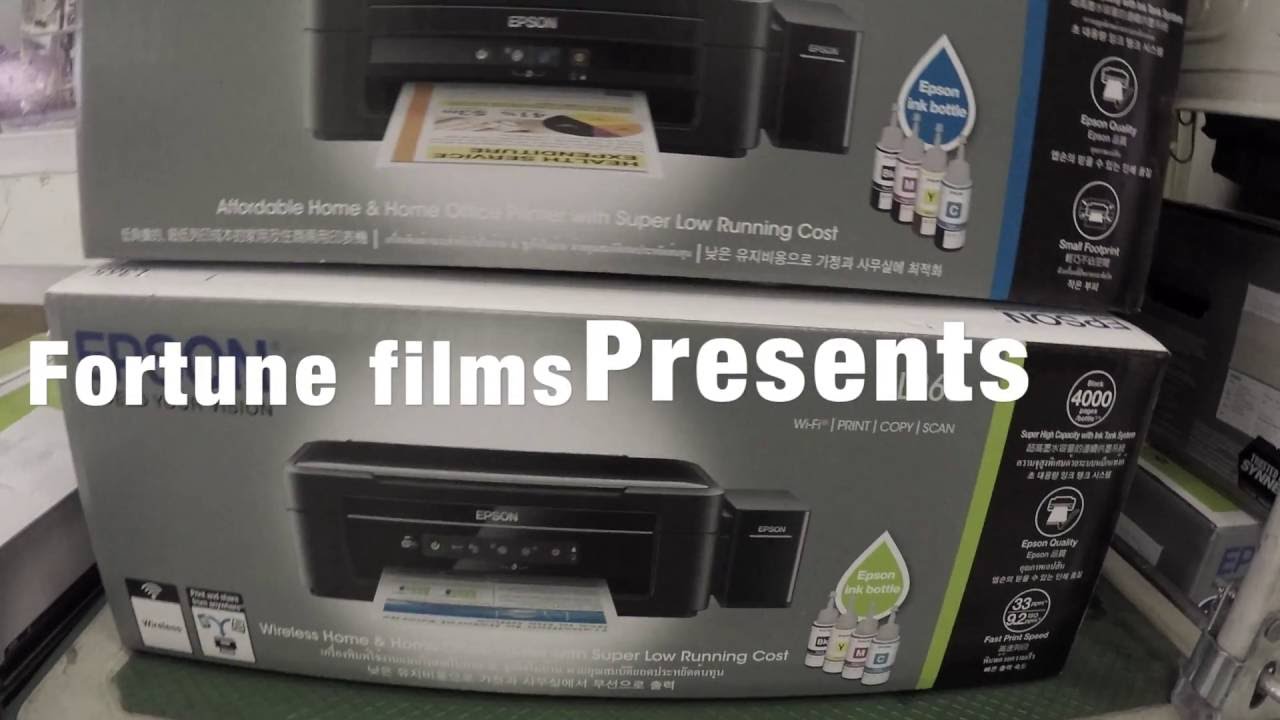Epson L365 review - YouTube