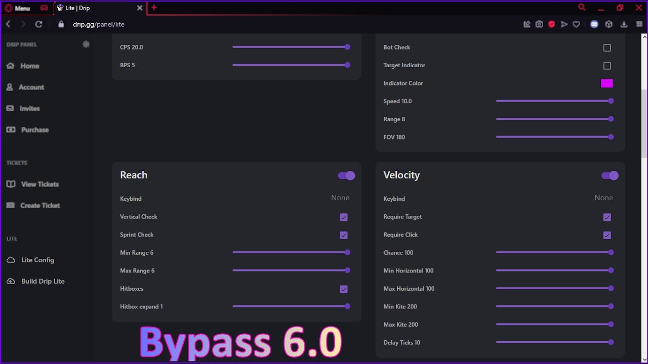 NEW! Drip Lite V2.4.0 (WebGui Cheat, Bypass All, Mmc 6 Blocks) | saadyy ...