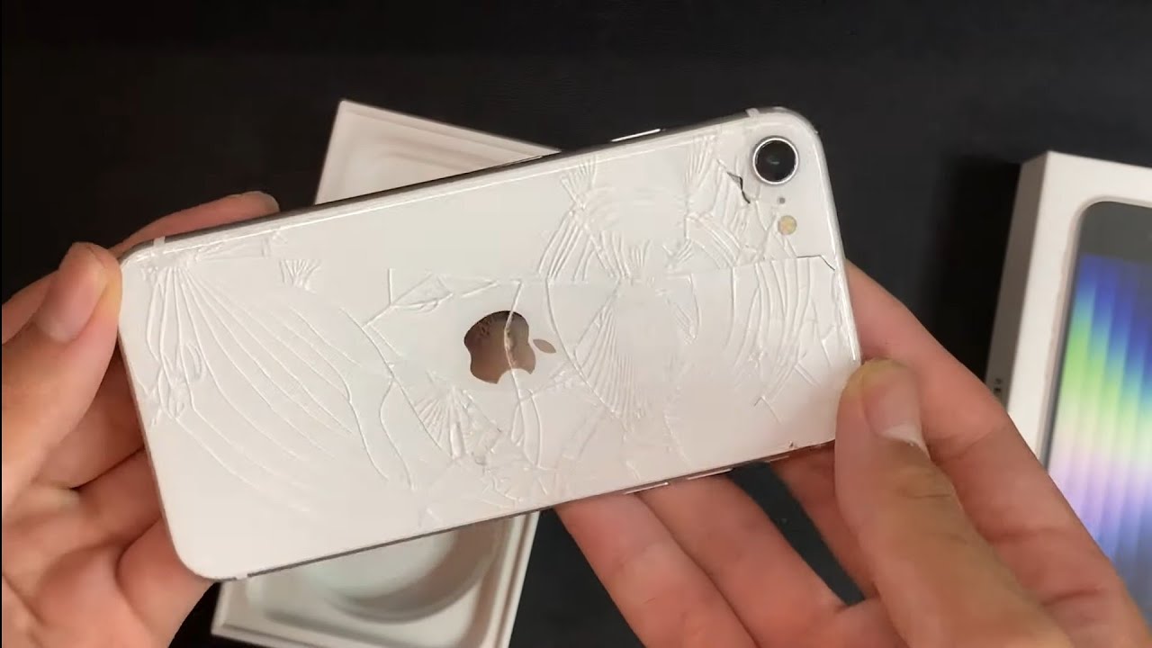 Restore Destroyed iPhone SE 2022. Cracked Phone Restoration - YouTube
