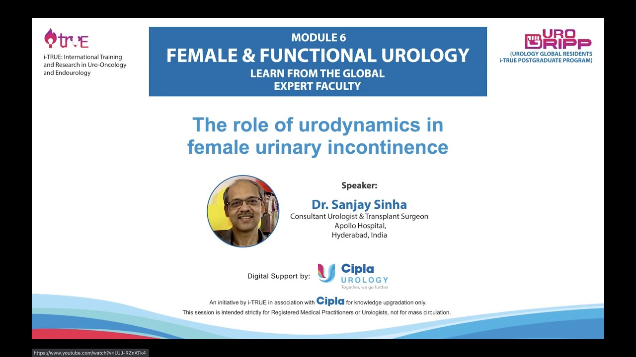 The role of Urodynamics in Female Urinary Incontinence; SUI; Urge ...