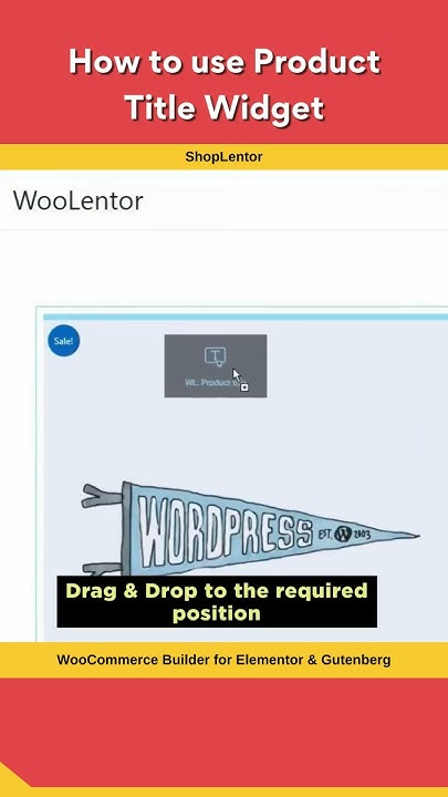 How to use Product Title Widget #shorts #elementor #woocommerce #wordpresselementor - YouTube