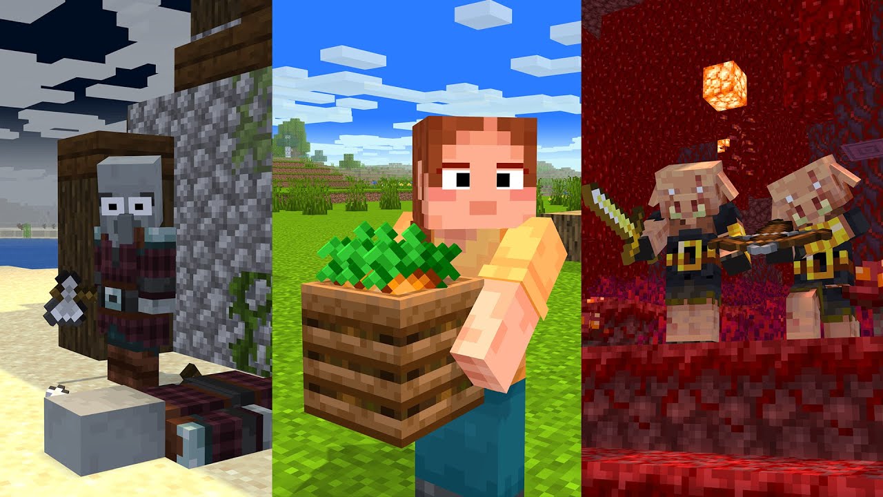 Minecraft Witch and Wither Skeleton Past Life - A Minecraft Animation ...