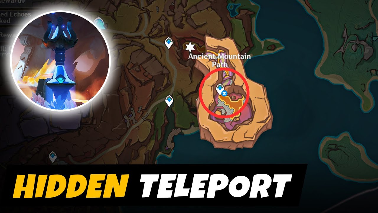 Ancient Mount Path Atocpan Hidden Teleport Waypoint Ancient Sacred ...