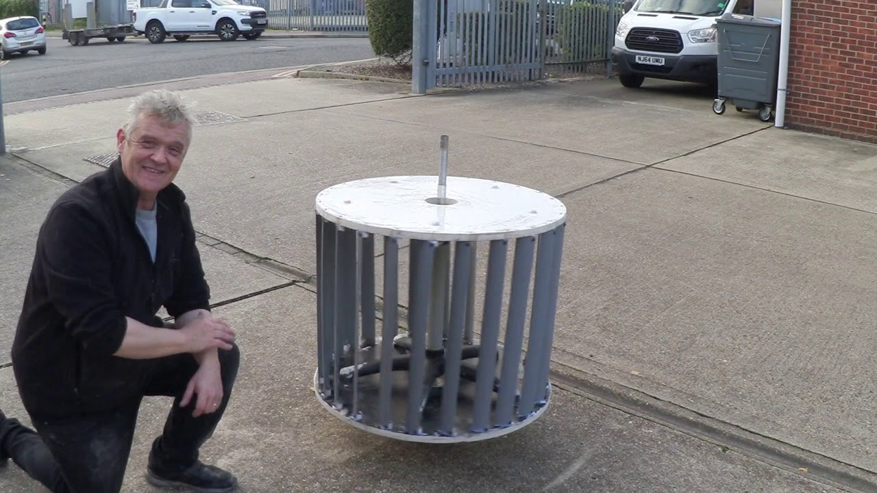 Building a 1kW Wind Turbine For Under £100 - Part 2 - Rotor Wind Test ...