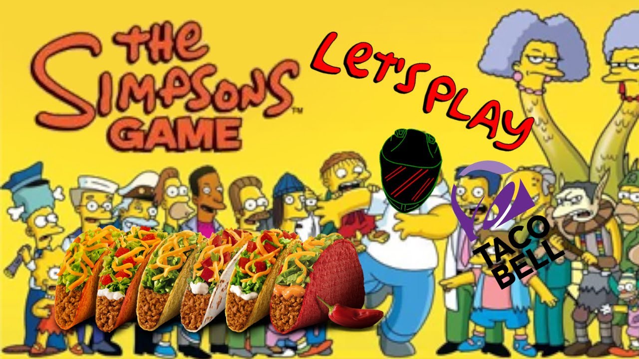 Supplemental Doritos Locos Taco Challenge: Let's Play The Simpsons Game ...