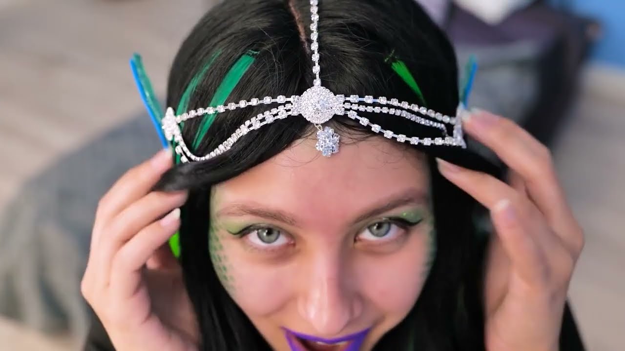Wednesday Addams Became a Mermaid! Try This Mermaid Hacks by La La Life ...