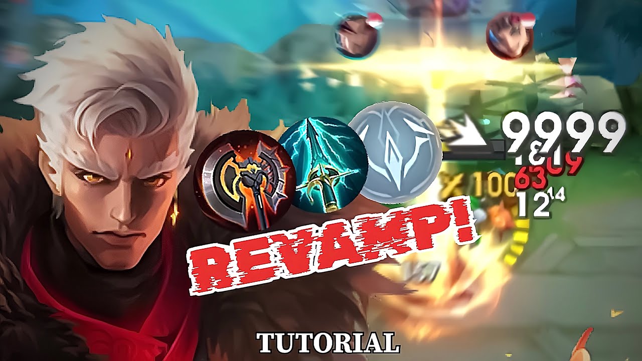 THE REAL TUTORIAL YU ZHONG REVAMP PATCH TERBARU! BUILD, EMBLEM, & SPELL 2024! - YouTube