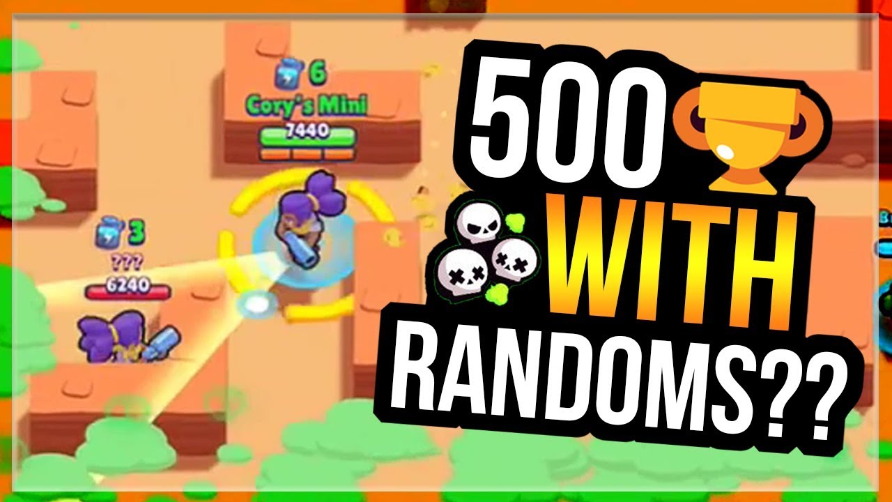 SHELLY To 500 With Randoms in Duo Showdown! Skull Creek - Brawl Stars ...