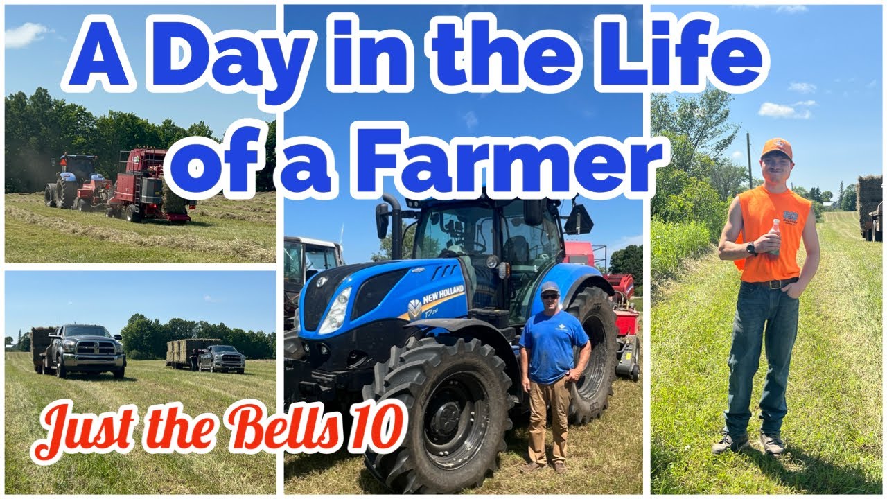 We are FARMERS! Our FAMiLY OF 10 😉🚜 - YouTube