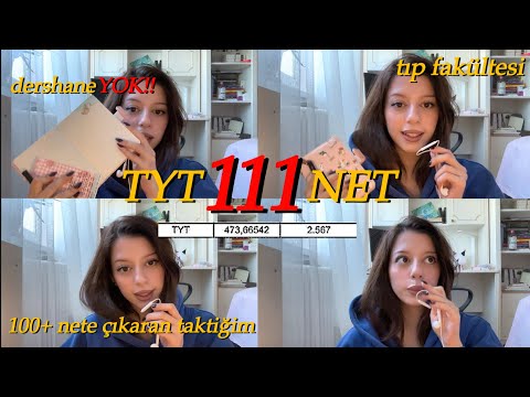 YKS’de TYT’de nasıl 111 net yaptım?