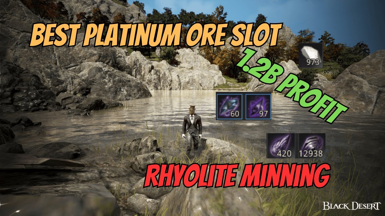 BDO Life | Rhyolite Minning | BEST PLAT ORE SLOT - YouTube