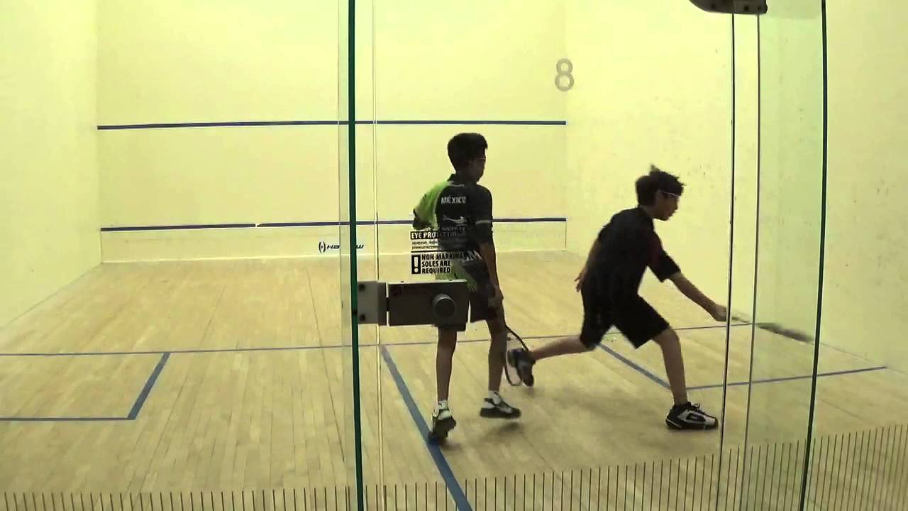 CJSO SQUASH ALEX VS KHAN 2 SET - YouTube