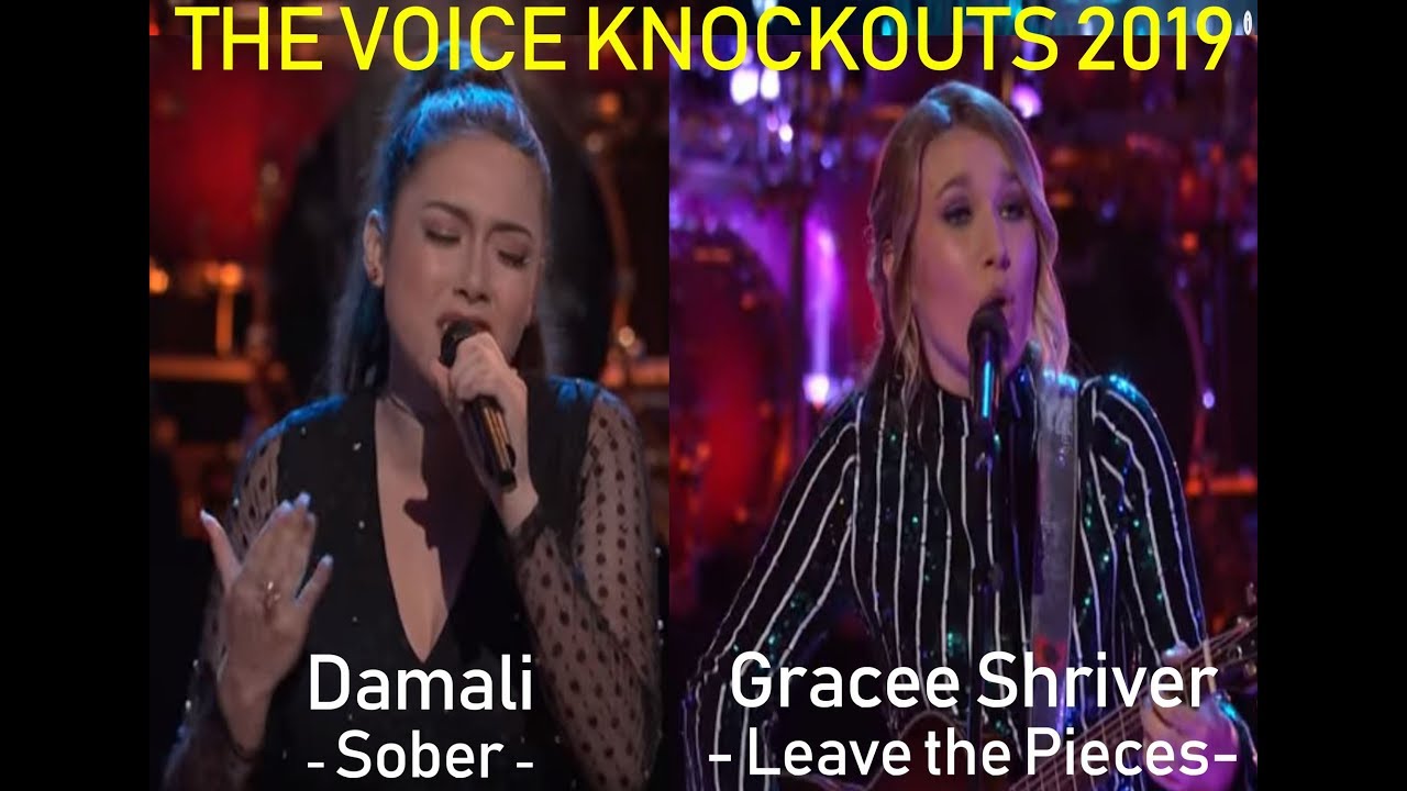 Damali and Gracee Shriver KNOCKOUT SHOWDOWN on THE VOICE 2019 - YouTube