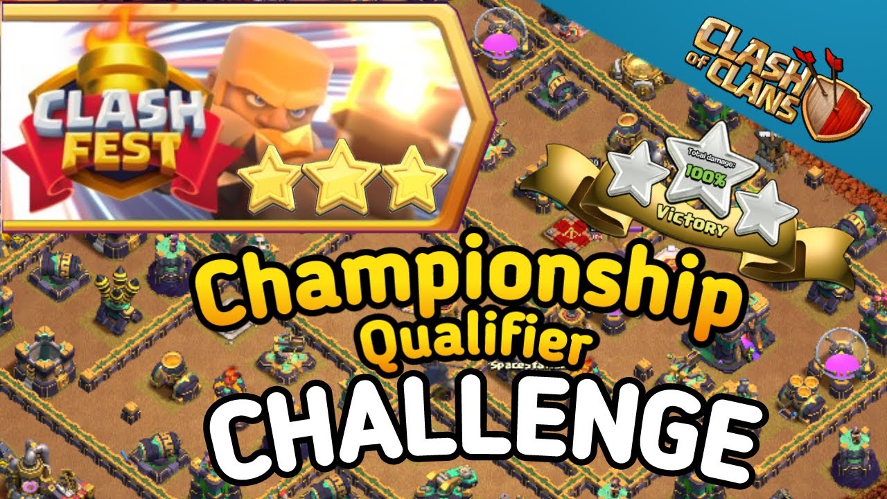 Easily 3 Star The Championship Qualifier Challenge - COC (Clash of ...