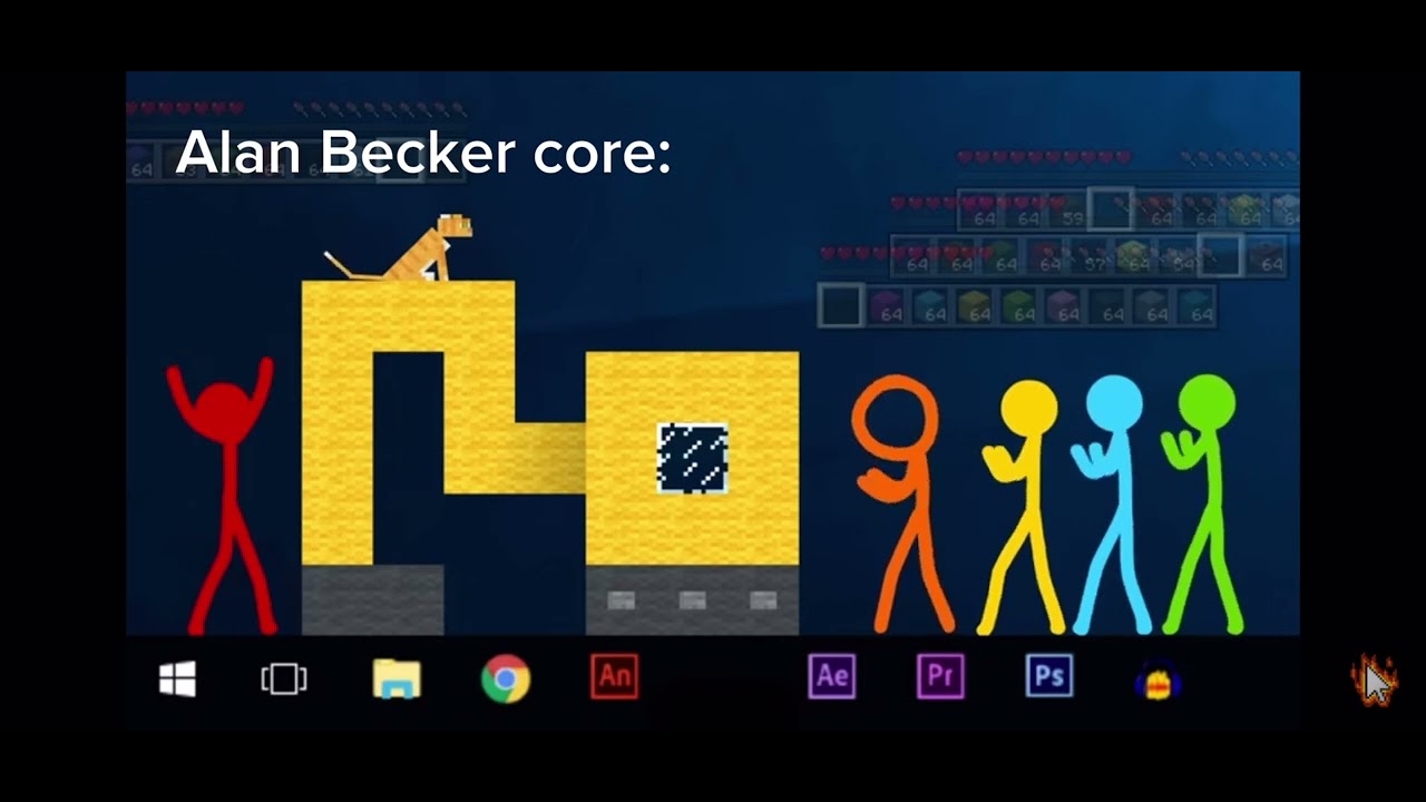 Alan Becker core - YouTube