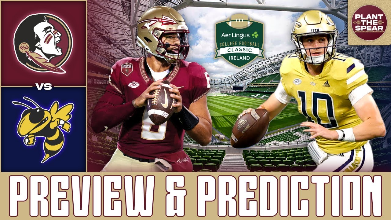 Football is back! Florida State vs Georgia Tech Preview & Prediction ...