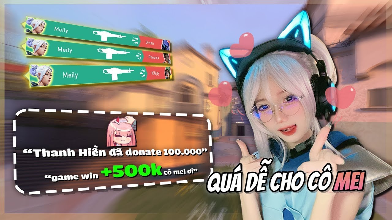 Cô Mei COSPLAY JETT Buff Sức Mạnh Cho Team - Lụm Ngay Kèo 5 Lít - YouTube