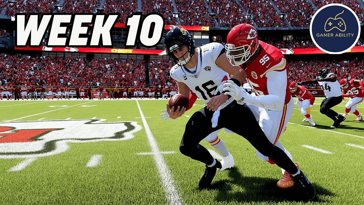 Madden 23 NFL WEEK 10 MATCHUP Jaguars versus Chiefs - YouTube