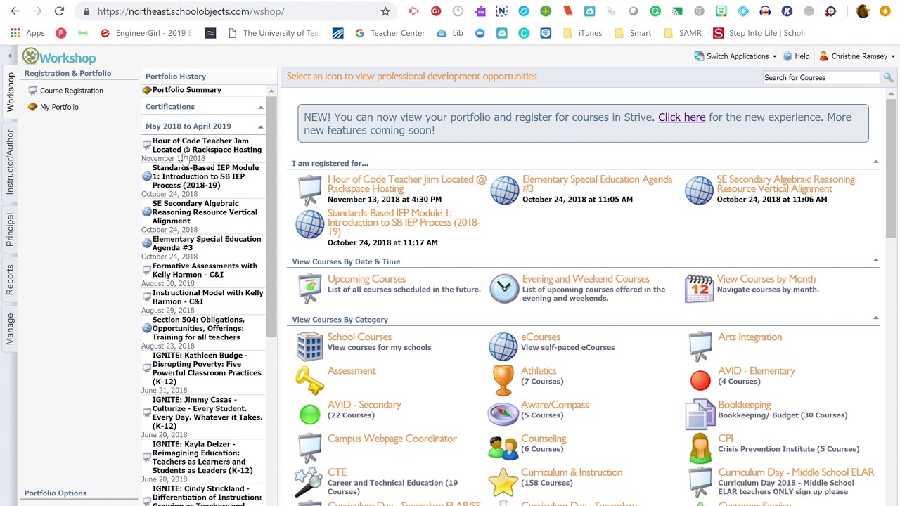 Getting Back to the Content in an eCourse - YouTube