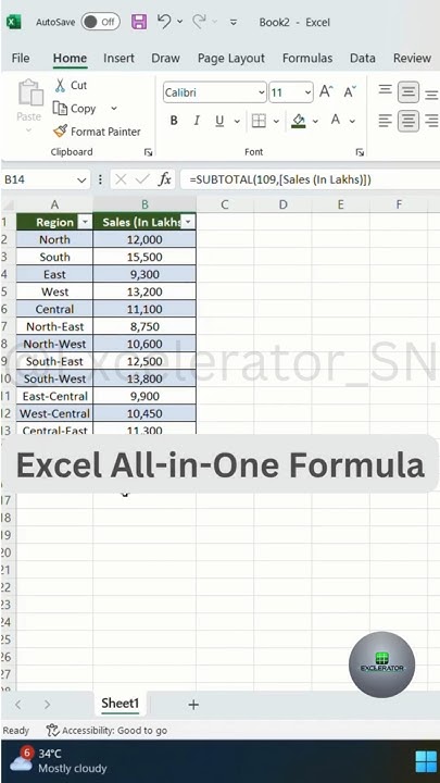 Excel All-in-One Formula is INSANE | Excel All Formulas | Excel Formula - YouTube