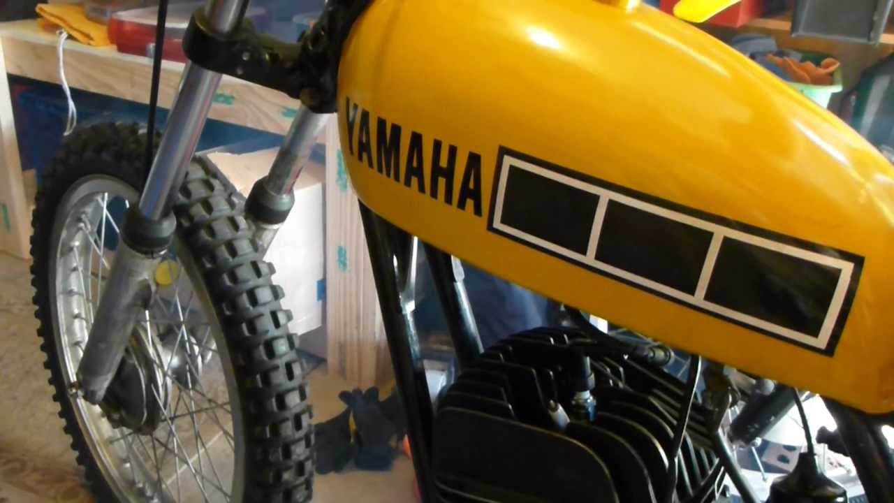 Yamaha 1974 MX250A - YouTube