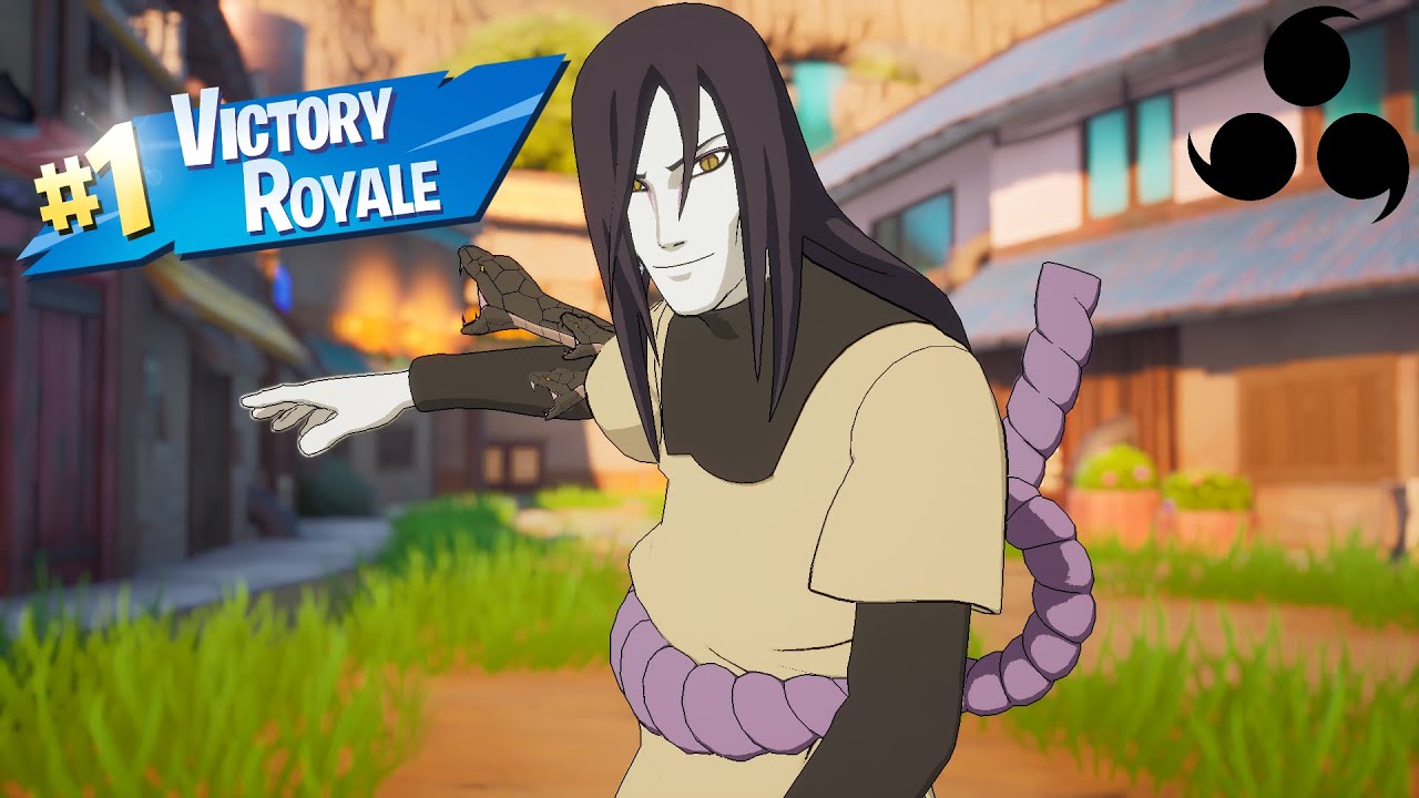 Victoria con la skin OROCHIMARU Fortnite - YouTube