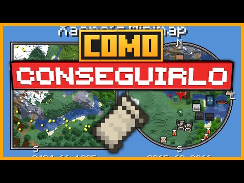 🟨 CÓMO TENER un MINIMAPA en MINECRAFT - Xaero's Minimap FABRIC - YouTube