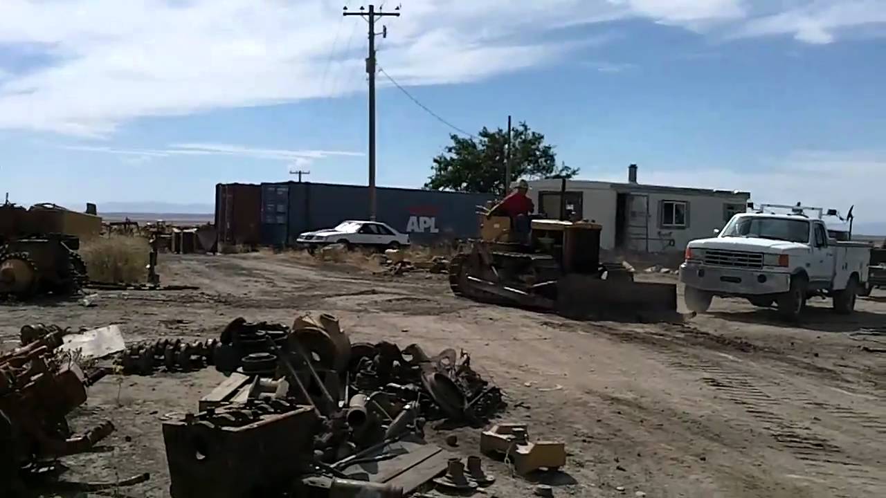 International TD9 91 Series Dozer test Drive - YouTube