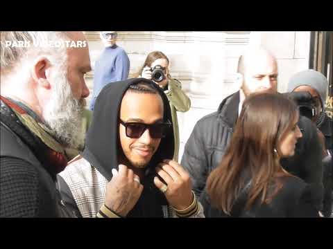 Lewis HAMILTON attends Paris Fashion Week 4 march 2019 show Stella McCartney