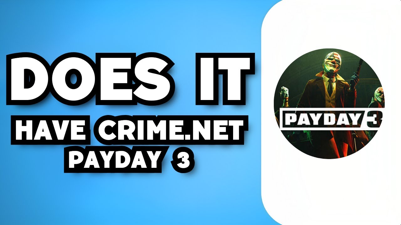 Crime.net in Payday 3 - Does it Have it? - Explained (2023 Guide) - YouTube