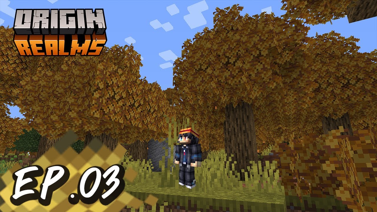 เจอต้นไม้ปลอม - Minecraft【Origin Realms】EP.03 - YouTube