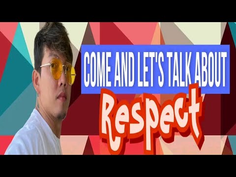 Let's talk about respect || Respect begets respect - YouTube